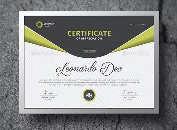 Multipurpose Business Certificates