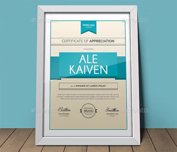 Multipurpose Company Certificates