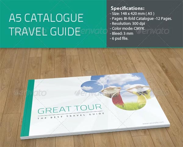 Travel Guide Catalog Template