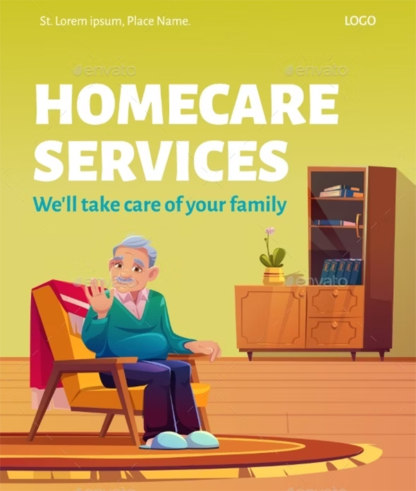Homecare Services Poster & Flyer