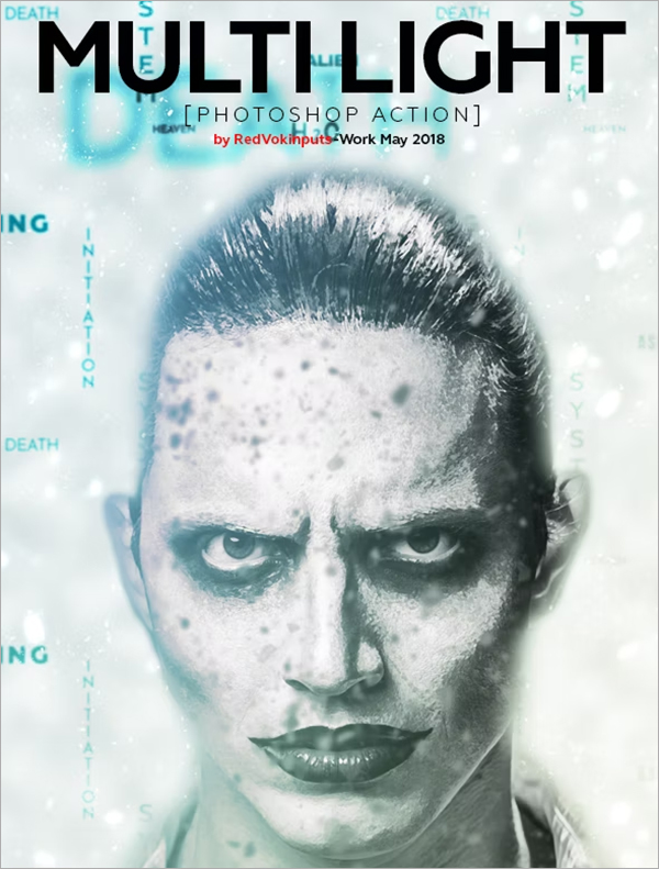 Multi Light Photoshop Action