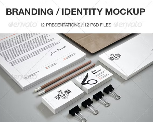 Branding Identity Mockup Template