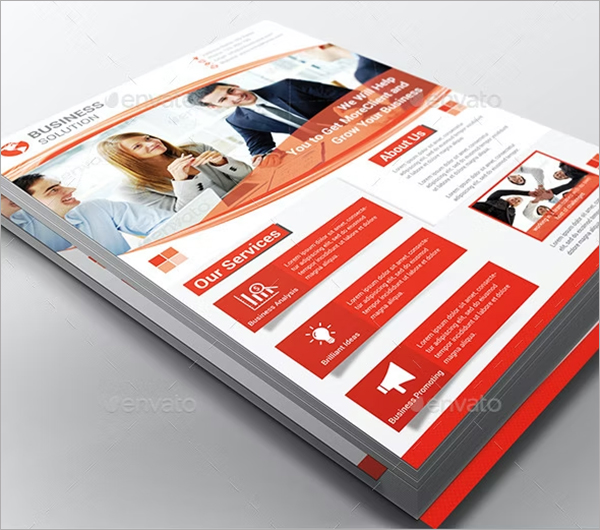 Business Solution Flyers Template
