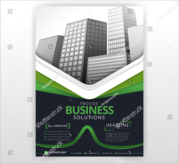 Professional Corporate Business Solutions Flyer