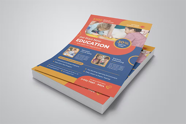Schoolchild Activities Flyer Print Templates