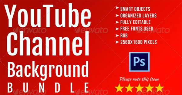 Corporate YouTube Background Template Bundle
