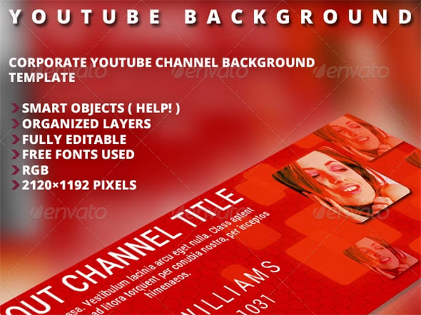 Youtube Background PSD Designs