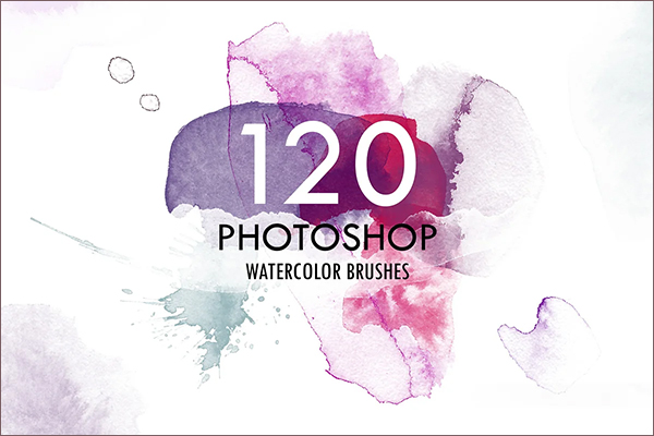 Watercolor PS Brushes Template