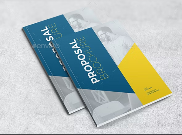 Stylish Proposal Catalog Brochure Design