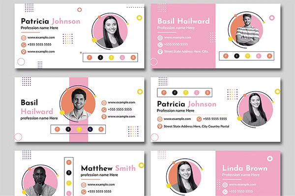 Email-Signature Adobe Photoshop Template