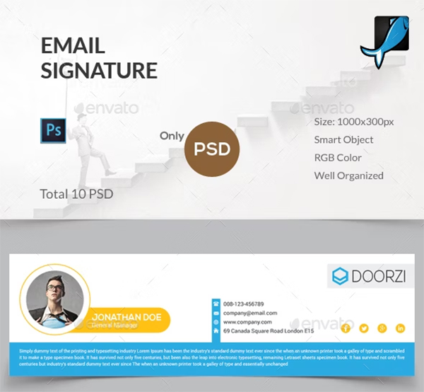 Professional Email Signature Template