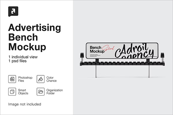 Advertising Benc Mockups