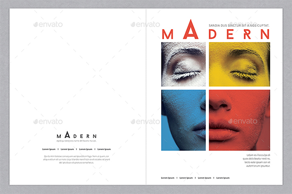 Women Magazine Template