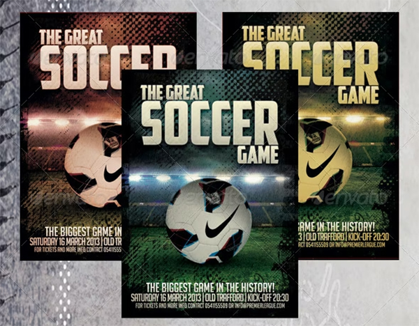 Soccer Poster Template