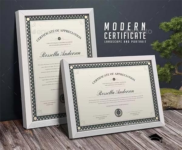 Certificate Frame Psd - Infoupdate.org